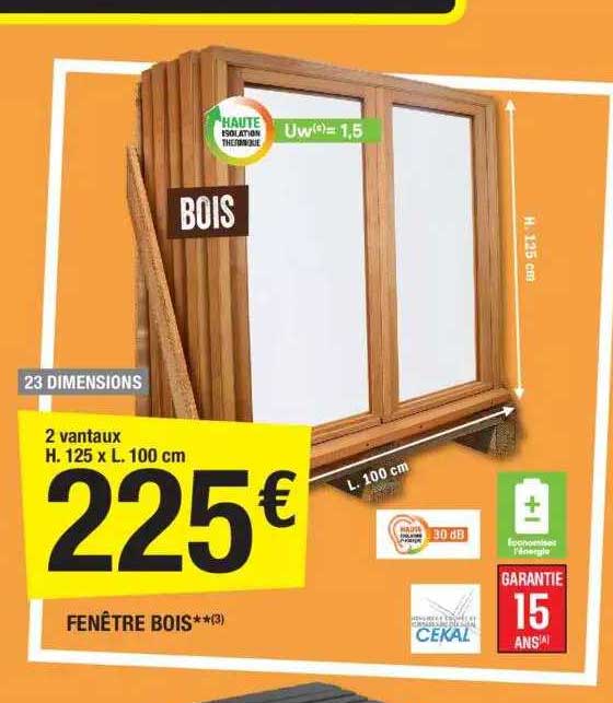 Fenetre Bois Bricodepot