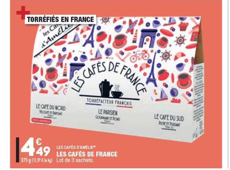 Promo Les Cafés De France Les Cafés D'amélie® chez Aldi - iCatalogue.fr