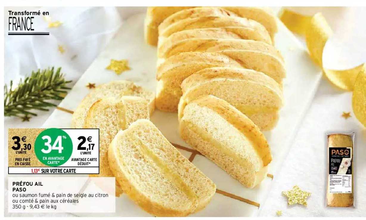 Promo Préfou Ail Paso chez Intermarché Hyper - iCatalogue.fr
