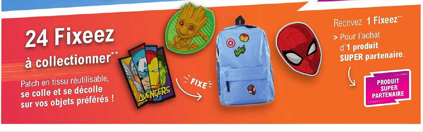 Promo 24 Fixeez à Collectionner chez E.Leclerc - iCatalogue.fr