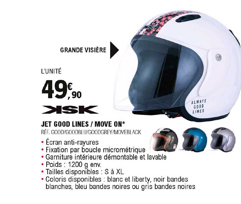 Promo Jet Good Lines - Move On Ksk chez E.Leclerc L'Auto - iCatalogue.fr