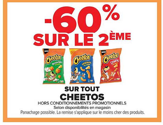 Promo Cheetos chez Carrefour - iCatalogue.fr