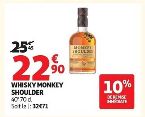 Promo Monkey Shoulder chez Super U - iCatalogue.fr