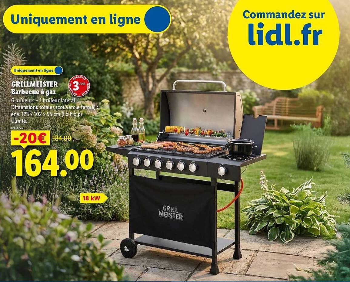 Barbecue Gaz Lidl 2022