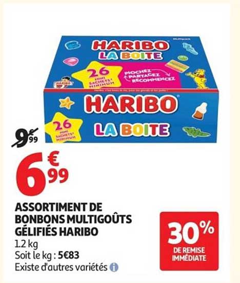 Promo HARIBO Croco chez Carrefour - iCatalogue.fr