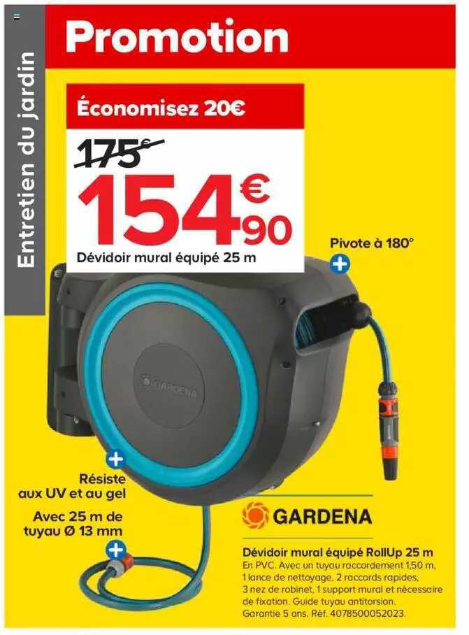 Devidoir Gardena 25 M Promo