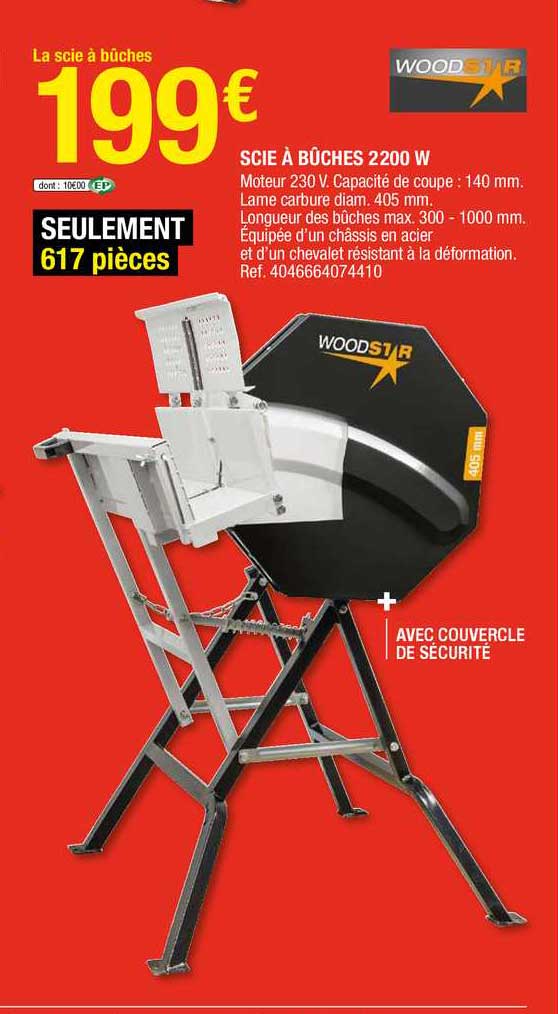 Scie A Buches Electrique Brico Depot