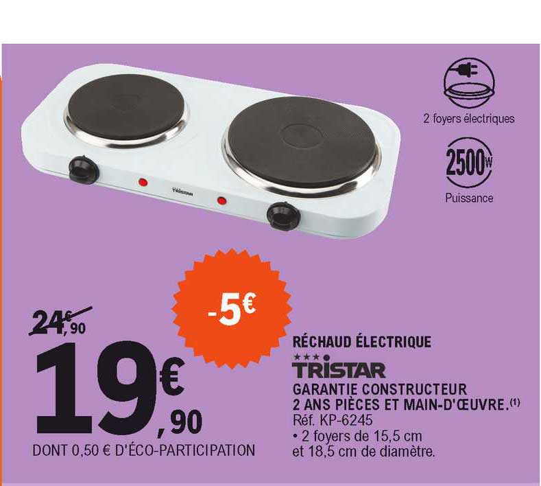 Rechaud Electrique Leclerc