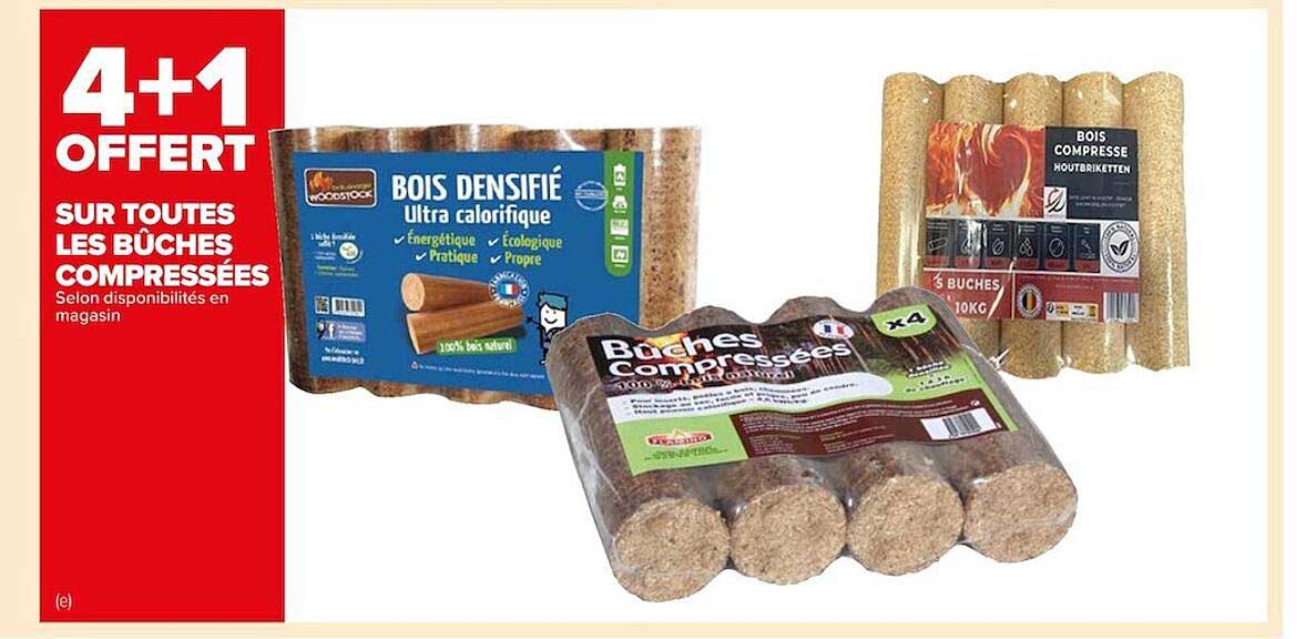 Buche Compressee Carrefour