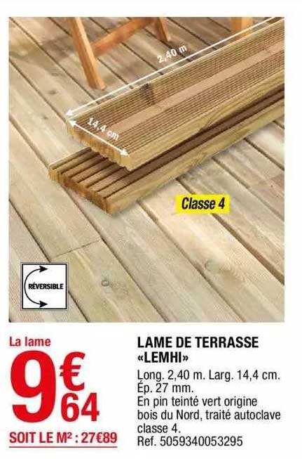 Brico Depot Lame De Terrasse 1