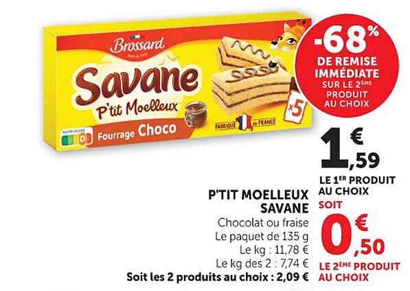 Promo Brossard Savane chez Hyper U - iCatalogue.fr