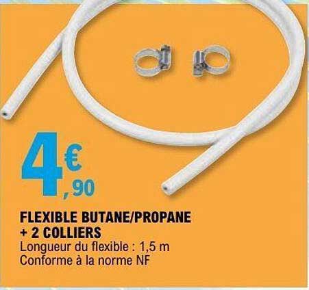 Promo Flexible Butane/propane à Visser chez E.Leclerc - iCatalogue.fr