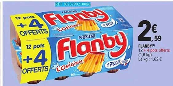 Promo Nestlé Flanby chez E.Leclerc - iCatalogue.fr