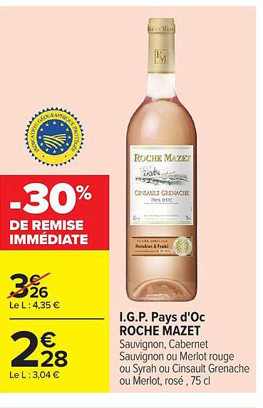 Promo Roche Claire chez Hyper U - iCatalogue.fr