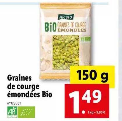 Graine De Courge Lidl