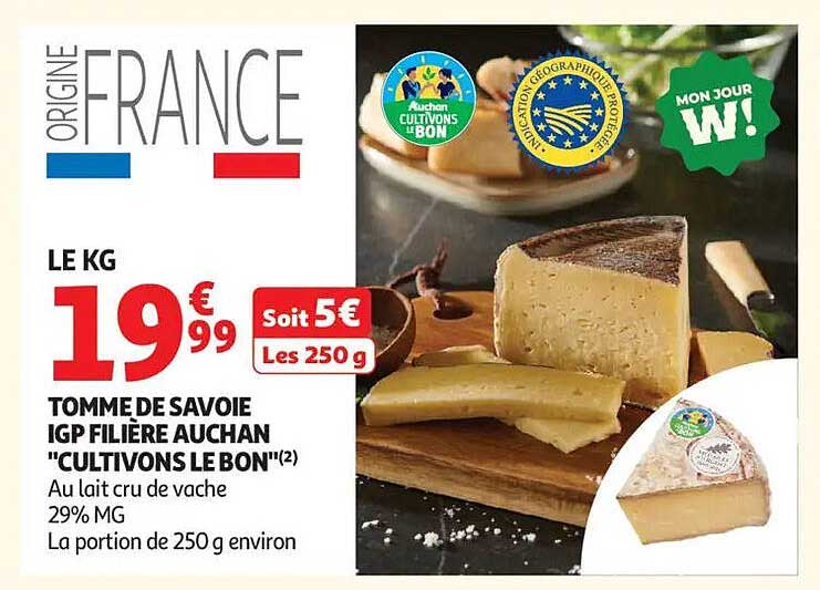Prix Tomme De Savoie