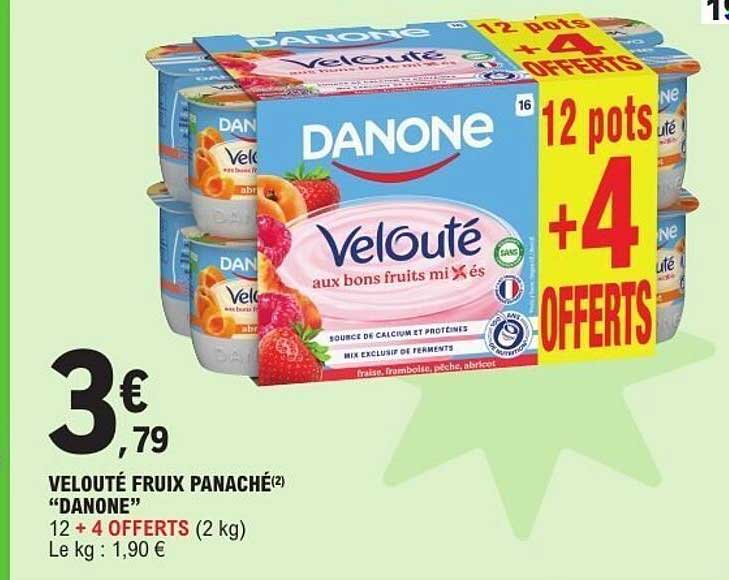 Promo Danone Velouté chez E.Leclerc - iCatalogue.fr