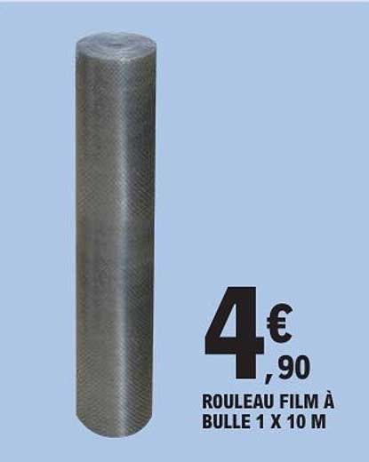 Promo ROULEAU FILM À BULLE 1 X 10 M chez E.Leclerc - iCatalogue.fr