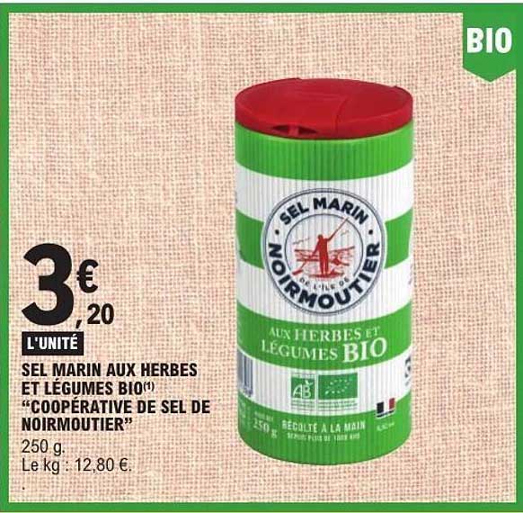 Promo Sel Marin Noirmoutier chez E.Leclerc - iCatalogue.fr