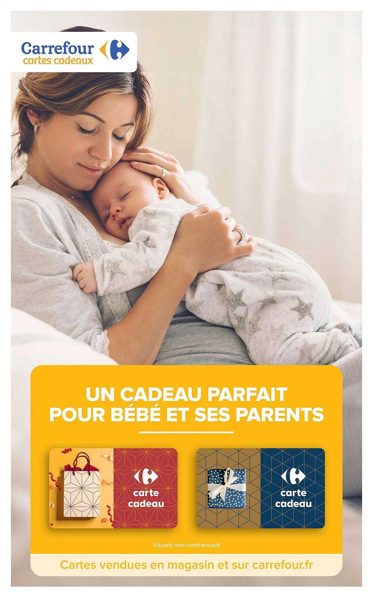 Promo UN CADEAU PARFAIT POUR BÉBÉ ET SES PARENTS chez Carrefour ...