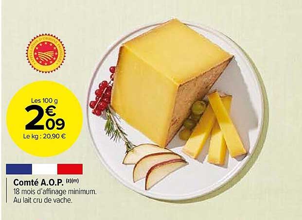Promo Comté A.o.p. chez Carrefour Market - iCatalogue.fr