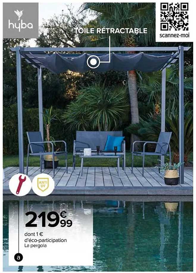 Promo La Pergola Hyba chez Carrefour - iCatalogue.fr
