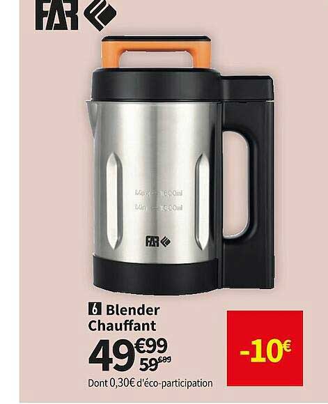 Blender Chauffant Conforama