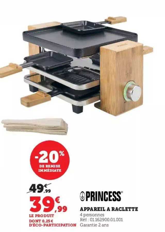 Appareil Raclette Super U