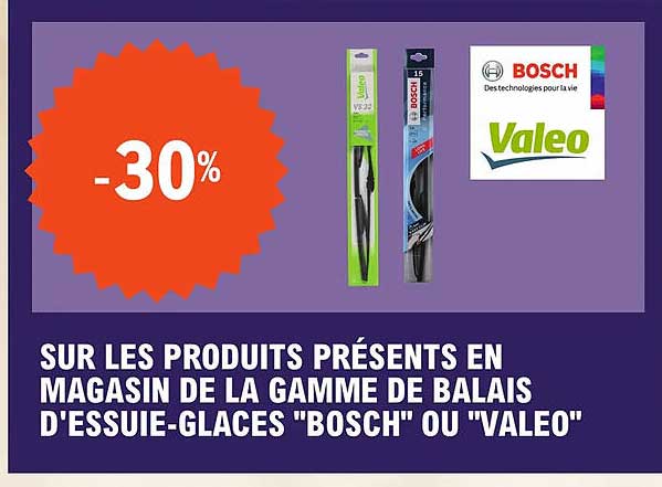 Valeo Ou Bosch Essuie Glace