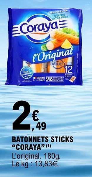Promo Coraya L'Original chez E.Leclerc - iCatalogue.fr
