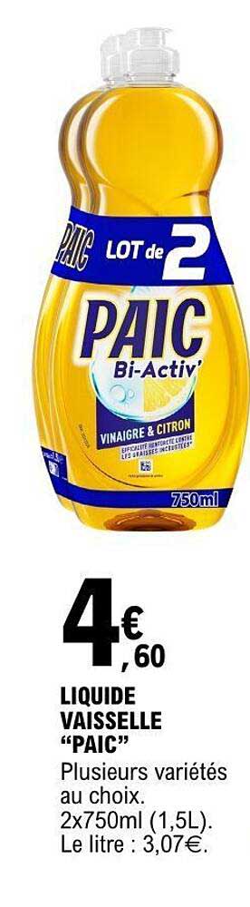 Promo PAIC Bi-Activ chez E.Leclerc - iCatalogue.fr