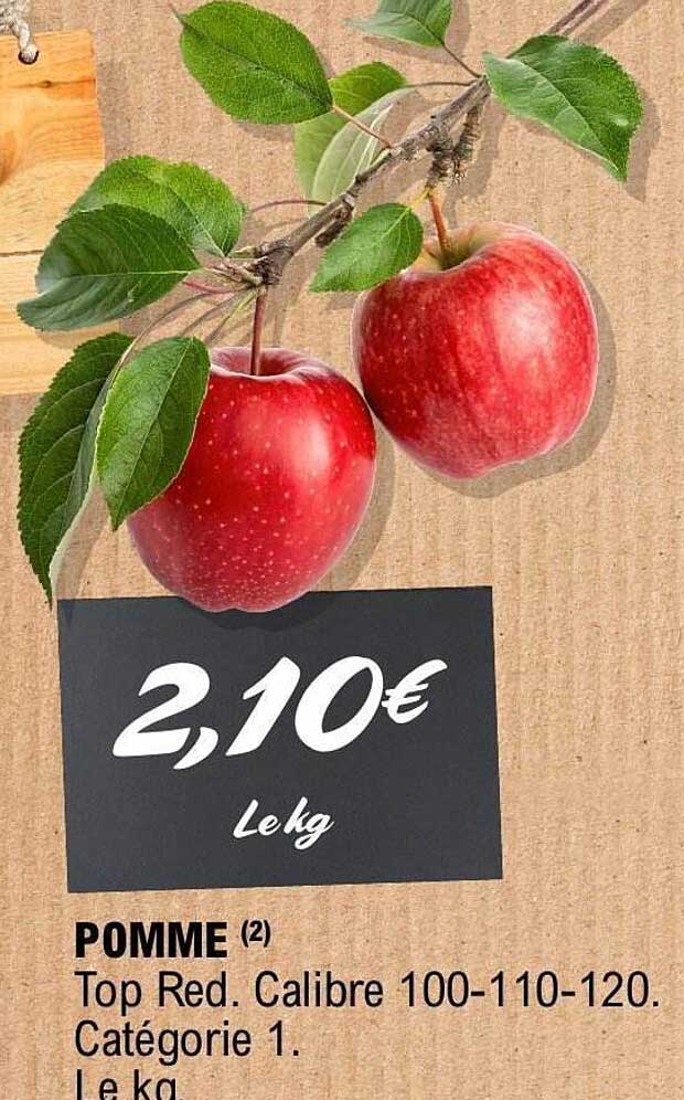 Promo POMME Top Red chez E.Leclerc - iCatalogue.fr